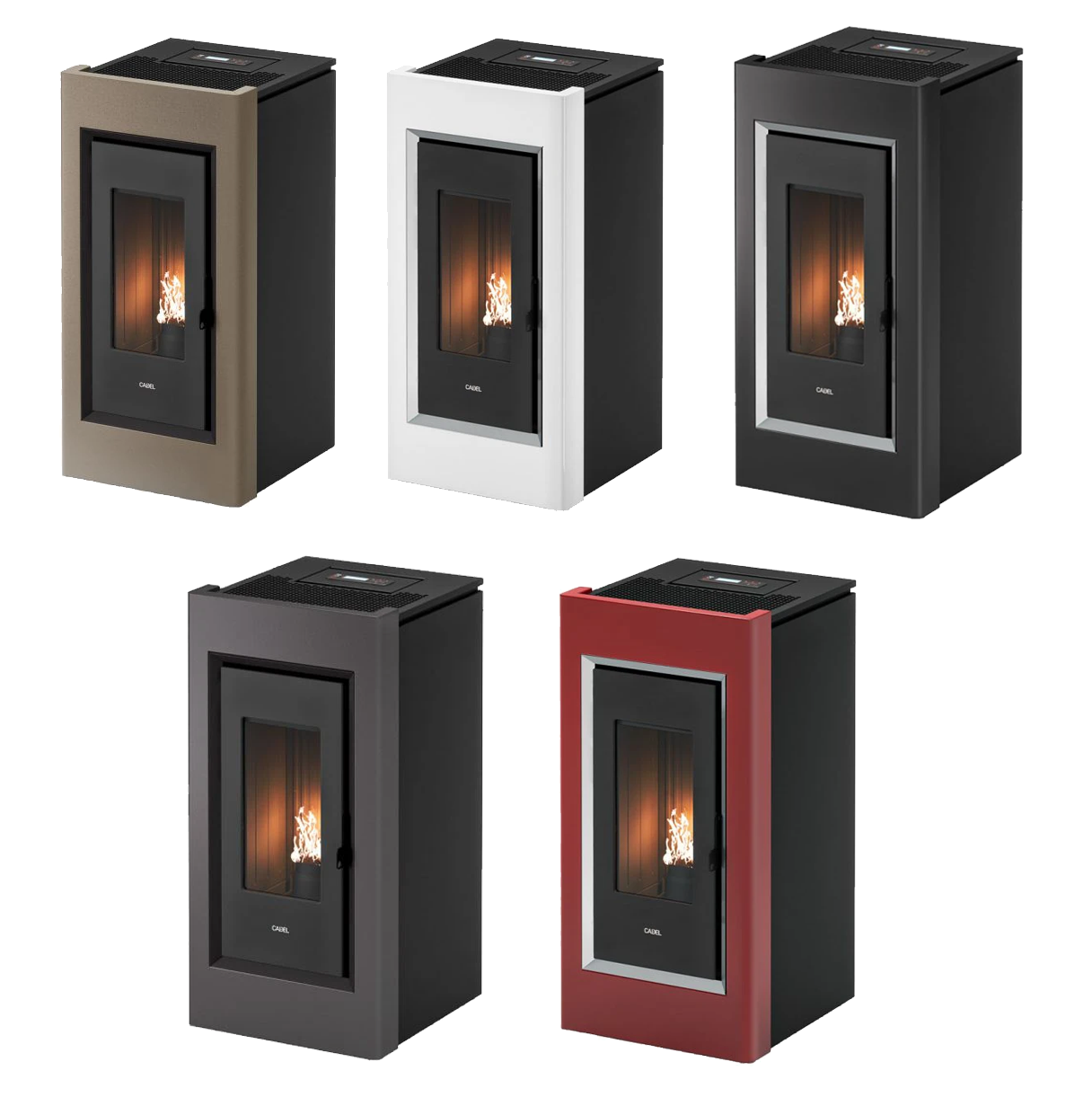 Piecyk na pellet Prince Plus 11 – Cadel - nadmuch na kilka pomieszczeń ...